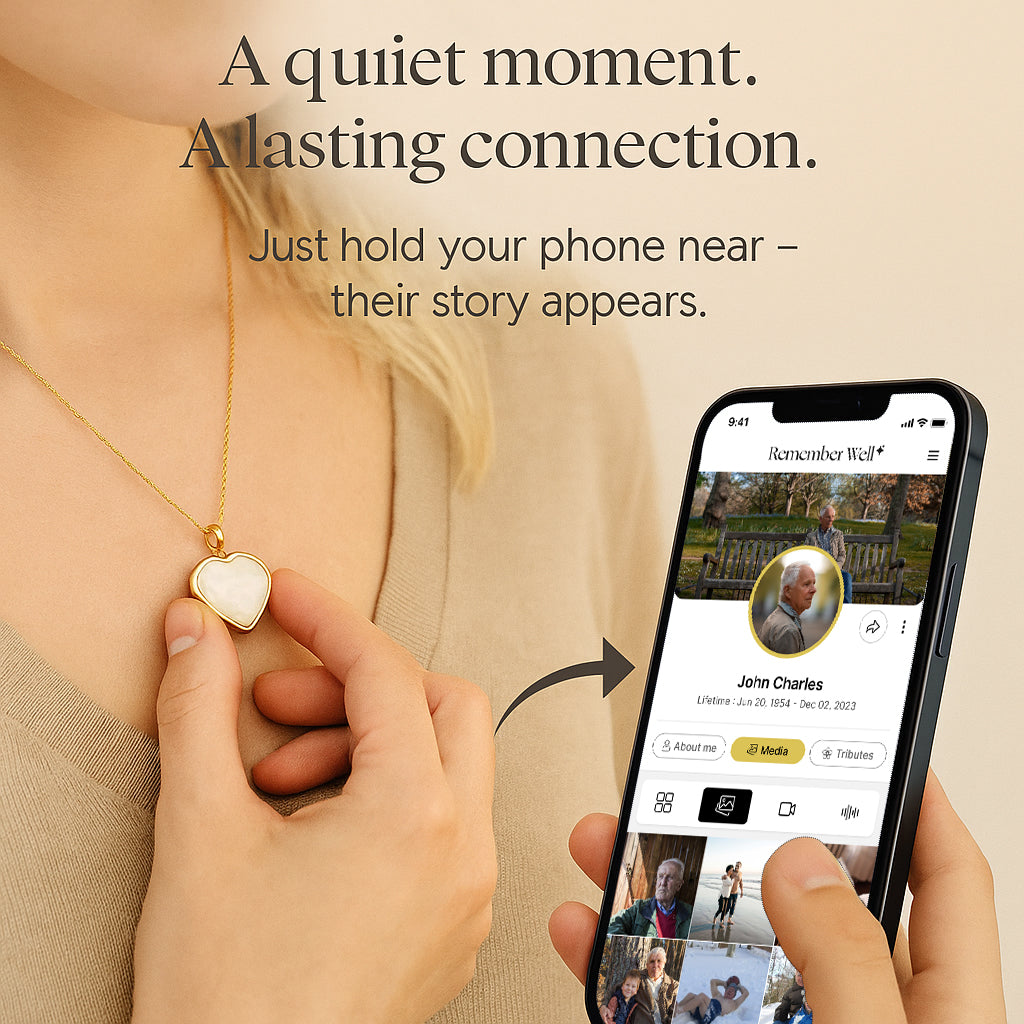 Soul Heart Necklace - The most personal way to remember – Remember Well