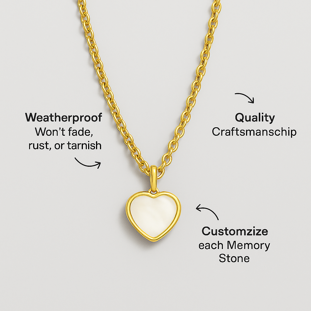 Soul Heart Necklace - The most personal way to remember – Remember Well