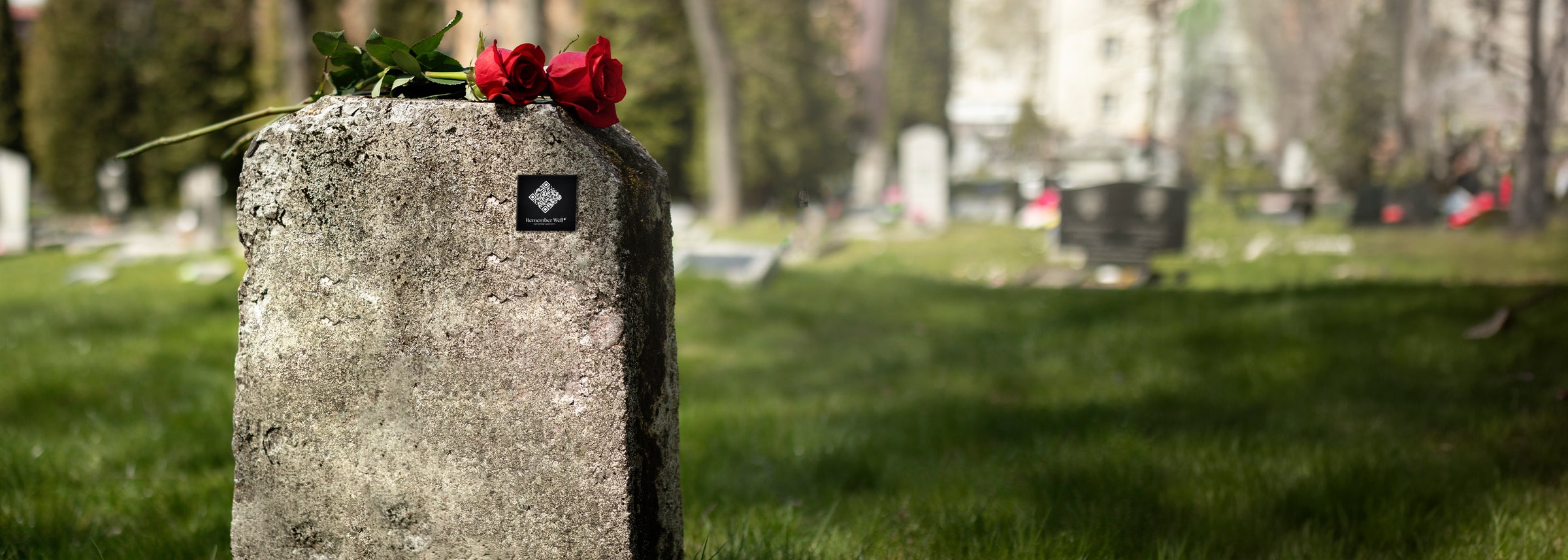 Remember Well: QR code memorial page for gravestones